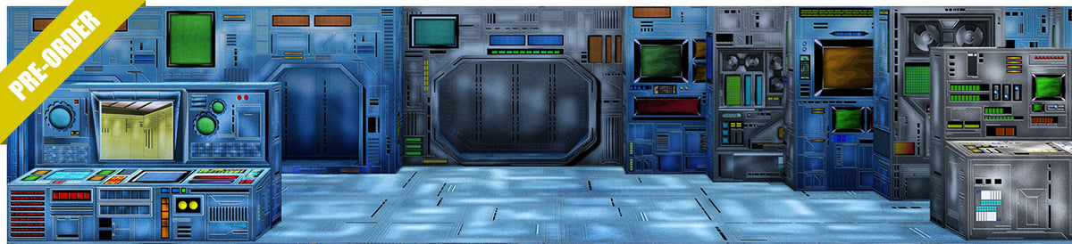 Animated Command Station Pop-Up Diorama 1/12 – Extreme-Sets