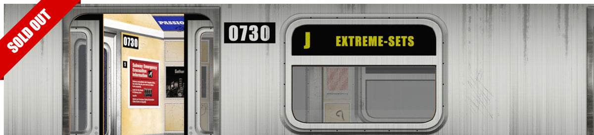 Subway Train Pop-Up Diorama 1/12 – Extreme-Sets